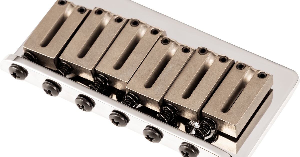 Bridge Assembly, American Hardtail Strat® '86-'07, Chrome – Fender