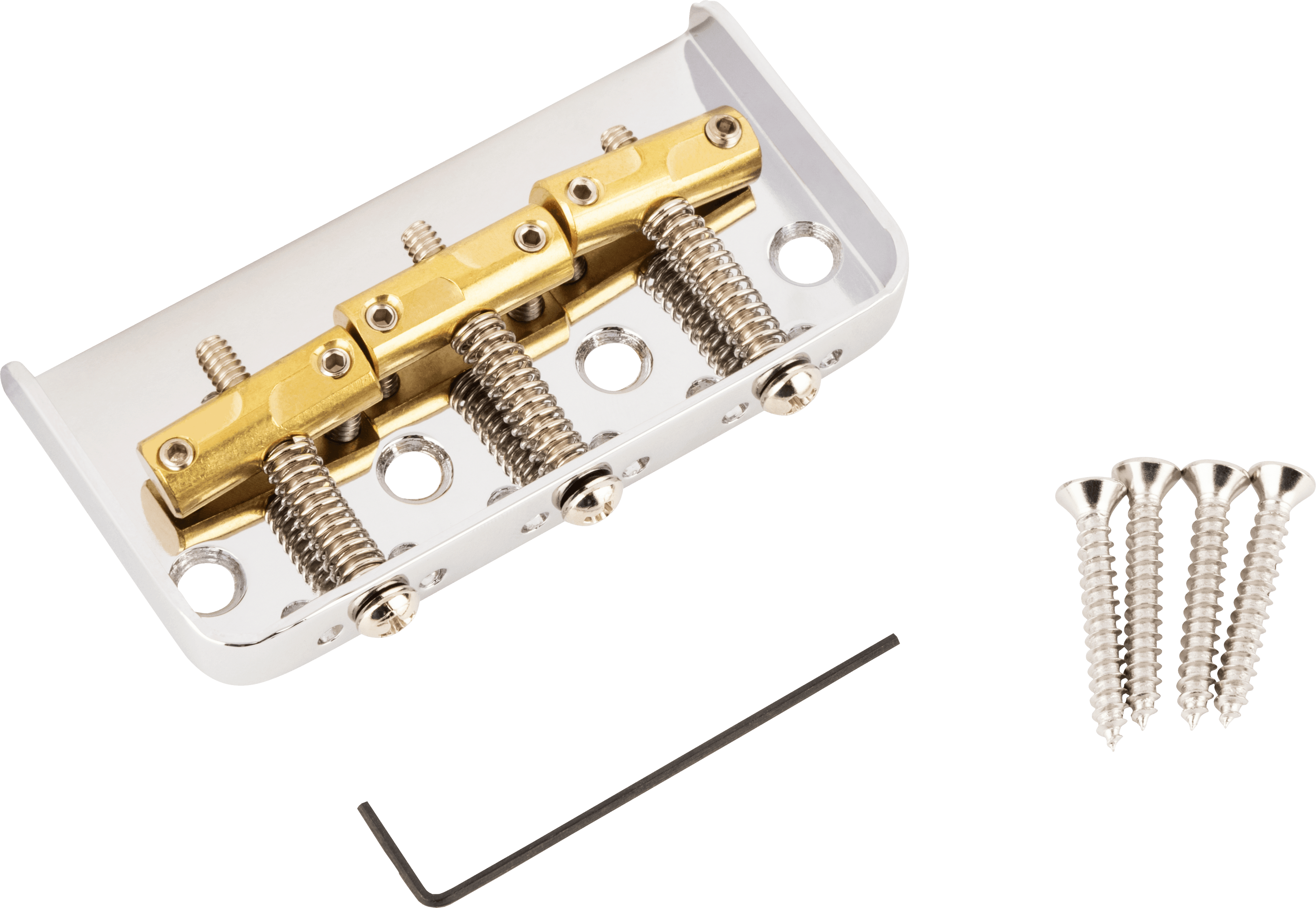3-Saddle Custom "Cut-Off" Vintage-Style Tele® Bridge with Compensated ...
